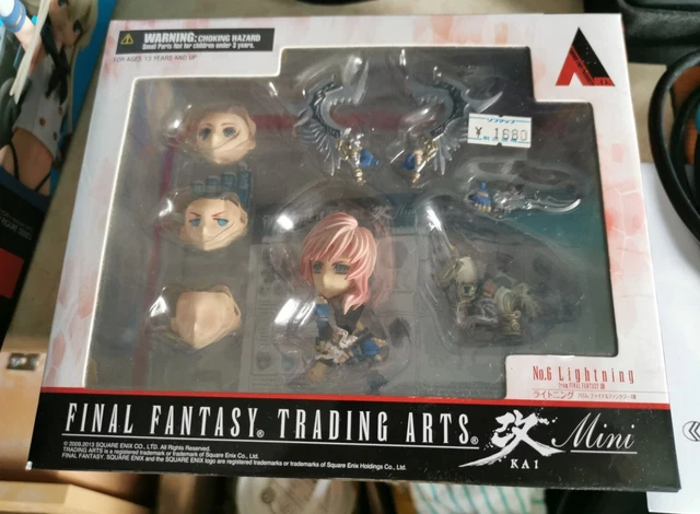 FINAL FANTASY XIII - Lightning - Trading Arts Kai Mini No.6 Figure ...