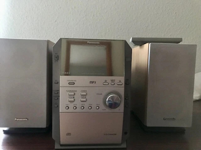 PANASONIC SC-PM19 MICRO Mini Hi-Fi Stereo System Anlage Radio Tape CD ...
