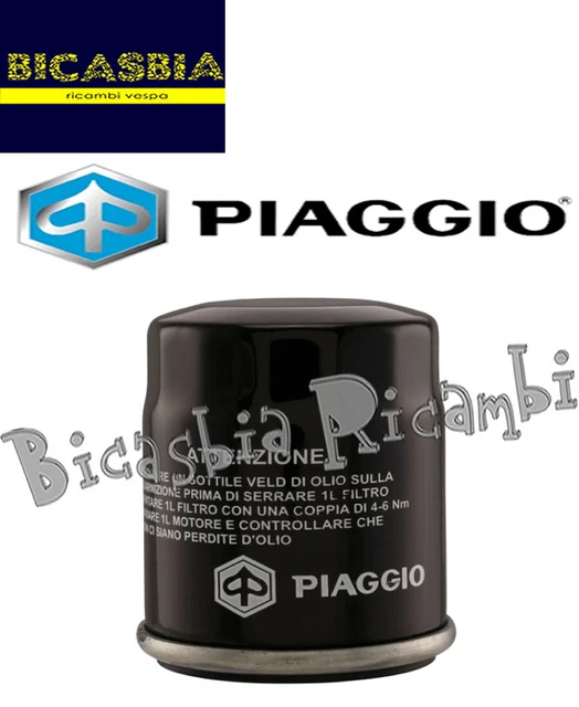 82635R - PIAGGIO Original Filtre Huile Vespa Lt 4T 3V Ie 150 2014-2014 ...