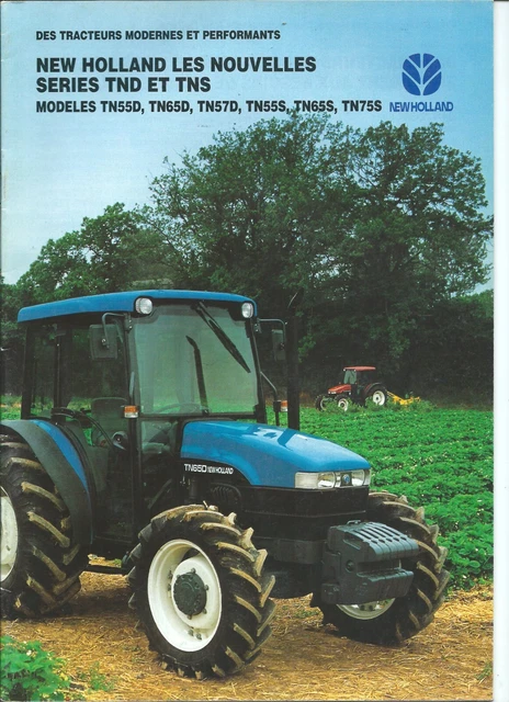 BROCHURE PROSPECTUS prospekt tracteurs NEW HOLLAND série TND et TNS 1999 EUR 5,98 - PicClick FR