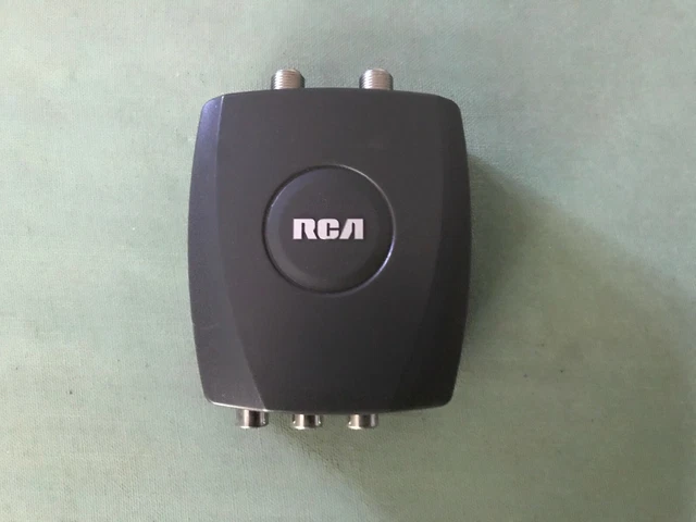RCA/COMPOSITE A/V TO RF/Coax/Coaxial Converter RF Modulator AV 2 COAX ...