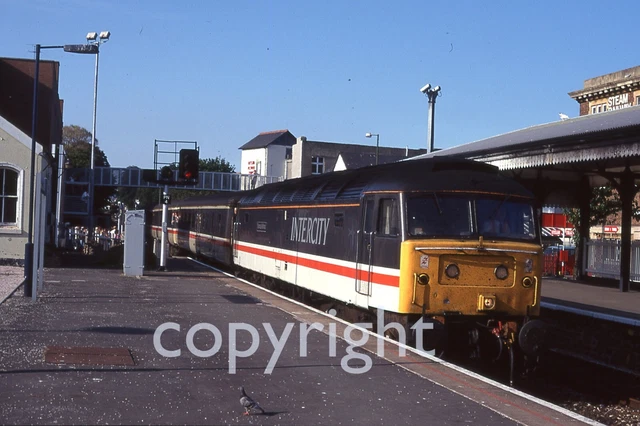 ORIGINAL DIESEL RAILWAY 35mm Slide 47825 Paignton 930 Glasgow-Paignton ...