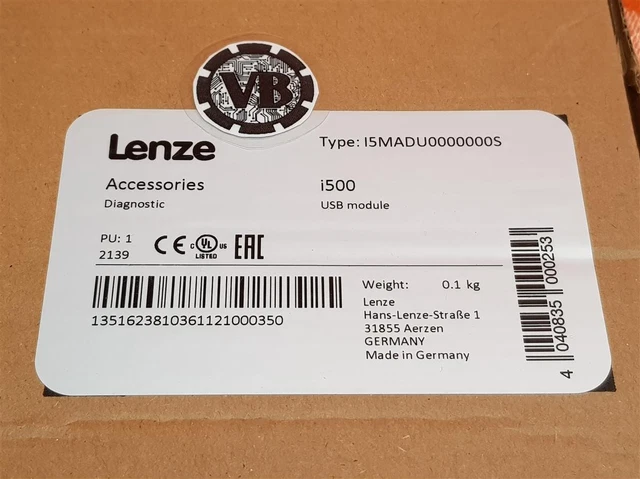 LENZE I5MADU0000000S DIAGNÓSTICO i500 USB Módulo EUR 183,02 - PicClick FR