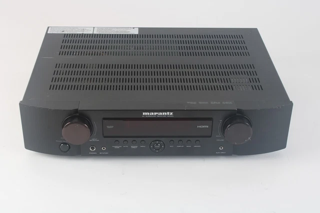 MARANTZ NR1501 AV Home Theater Surround Stereo Receiver - Standby Red ...