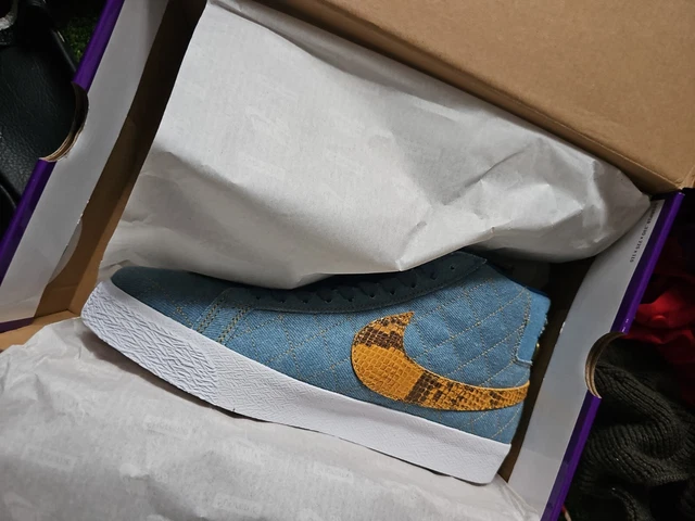 SUPREME X NIKE SB Zoom Blazer Mid QS 2 - UK9 US10 EU44 EUR 111,30 - PicClick FR