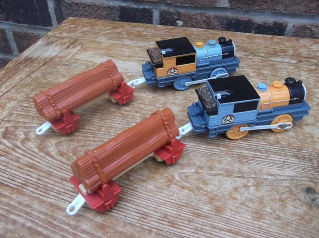 THOMAS THE TANK Engine & Friends Trackmaster DASH & BASH THE LOGGING ...
