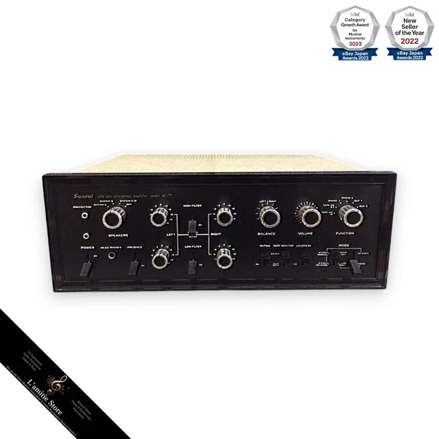 AMPLIFICATEUR INTÉGRÉ SANSUI AU-777 30 W Transistor tout silicium JP EUR 887,34 - PicClick FR