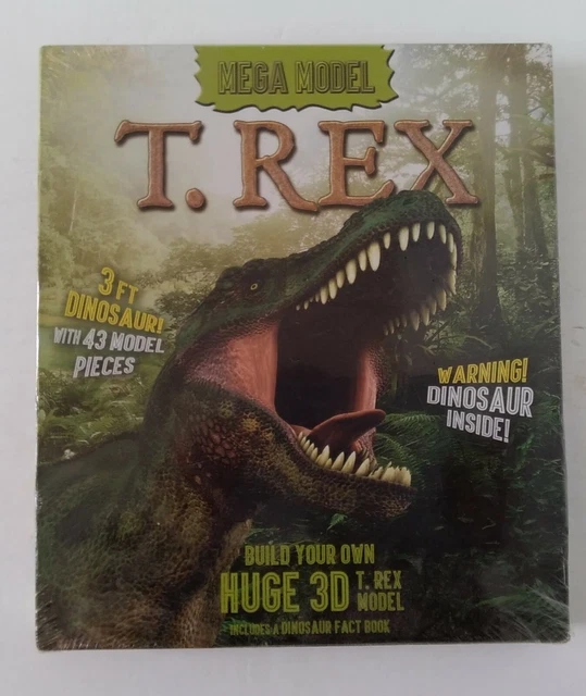 MEGA MODEL T. Rex 3ft Dinosaur ! with 43 Model pieces $18.95 - PicClick CA