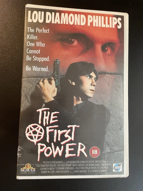 THE FIRST POWER (VHS) 1990 Big Box, Lou Diamond Phillips, Tracy ...