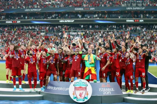 LIVERPOOL FC UEFA Super Cup Winners 2019 Istanbul Photograph Picture £6 ...