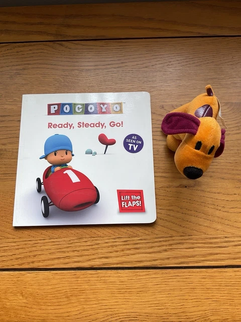 POCOYO READY STEADY Go Lift The Flaps Book And Lula Soft Toy £13.19 ...