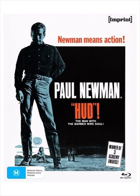 HUD (BLU-RAY) BRANDON de Wilde Melvyn Douglas Patricia Neal Paul Newman ...