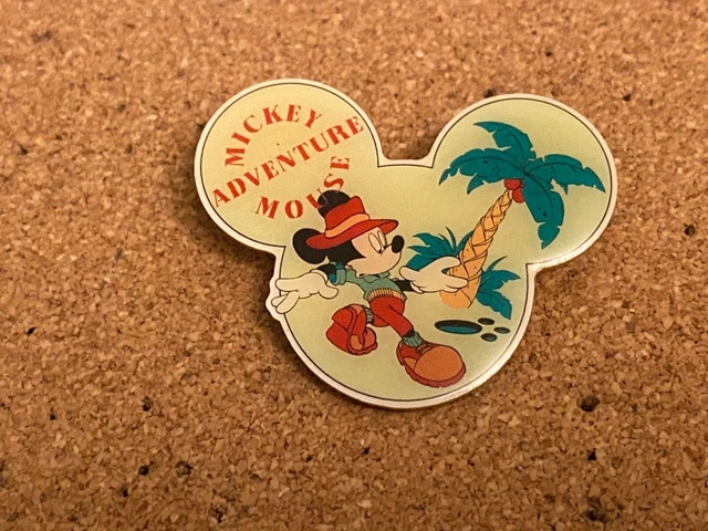DISNEY DLRP DISNEYLAND Paris Adventure Logo Pin Mickey Mouse Head Icon ...