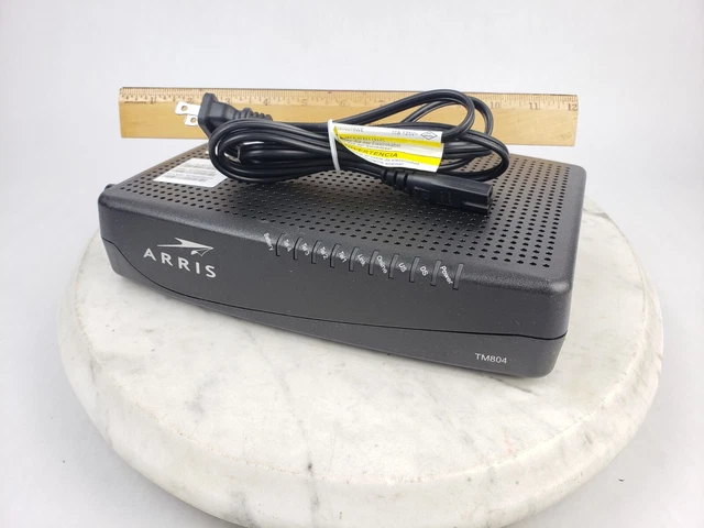ARRIS TOUCHSTONE TM804G DOCSIS 3.0 Internet Telephone Modem Power Cord ...