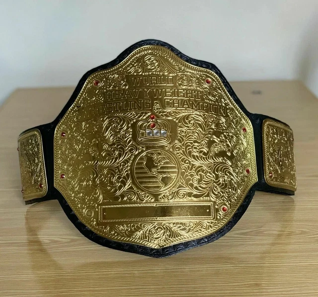 WWE BIG GOLD World Heavyweight Wrestling Championship Replica Adult ...