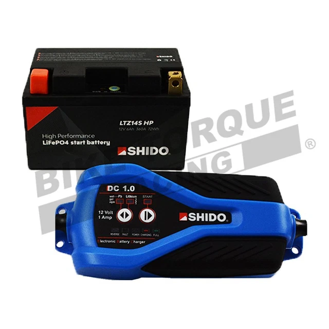 TRIUMPH TIGER 900 GT-Rally-Pro 22-23 ShidoHigh Power Lithium Battery ...