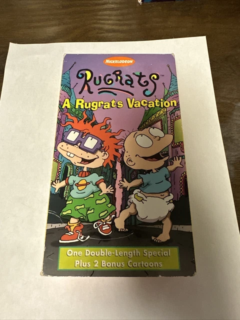 NICKELODEON RUGRATS A Rugrats Vacation VHS Video Tape Nick Jr RARE ...
