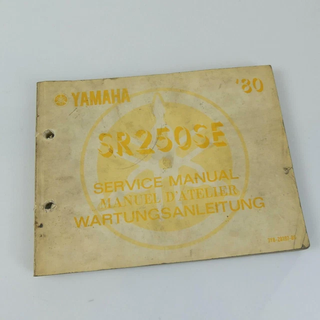 YAMAHA SG50 WERKSTATTHANDBUCH Handbuch Service Manual ...