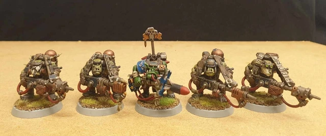 WARHAMMER 40K ORKS Burna Boys. Well Painted. TTOK024. £60.00 - PicClick UK