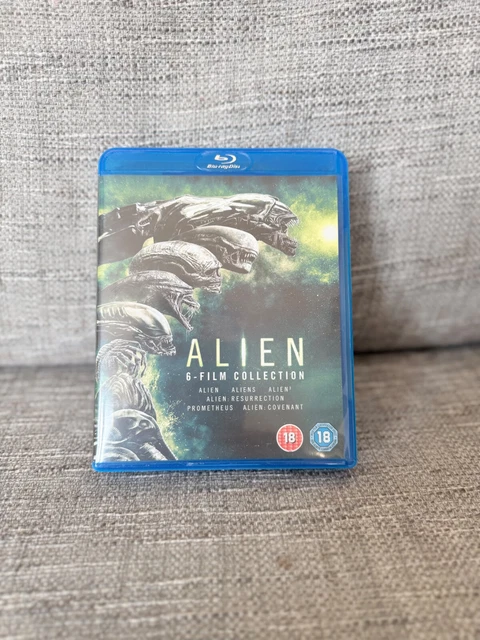 ALIEN: 6 FILM Collection (Blu-ray, 2017) Alien, Aliens, Alien 3 and ...