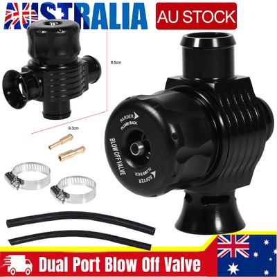 DUAL PORT BLOW Off Valve DIRECT ON XR6 Turbo BA BF FG BOV Dump 25mm Set ...
