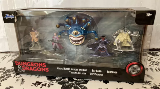 Jada Dungeons And Dragons Die Cast Figures Beholder Orc Elf Paladin Ranger And Boo £786 Picclick Uk