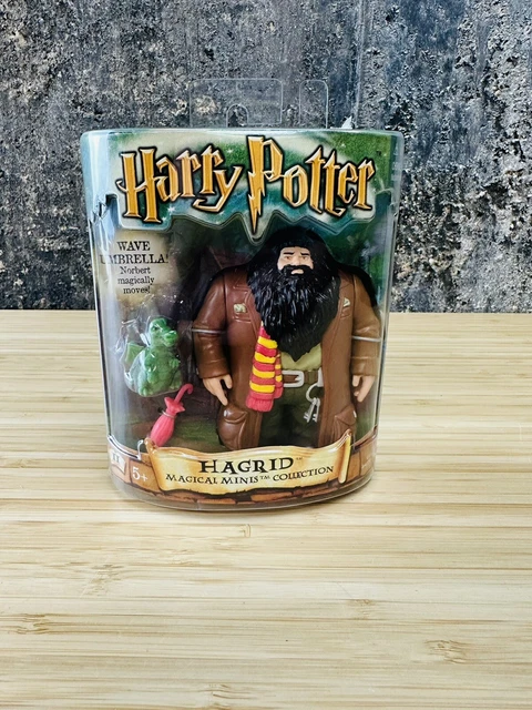 2001 MATTEL MAGICAL Minis Harry Potter Collection Hagrid Figure with ...
