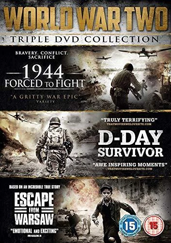 WORLD WAR TWO Triple DVD Collection - 1944: Forced to Fight, D-Day ...