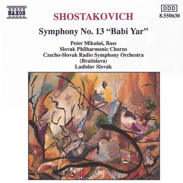 AUDIO CD - Dmitri Shostakovich - Symphony No.13 - Naxos - Nouveau EUR 28,99 - PicClick FR