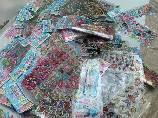 RANDOM 1 SHEET Stickers Teacher Rewards Kids Children Crafts Kids Gift ...