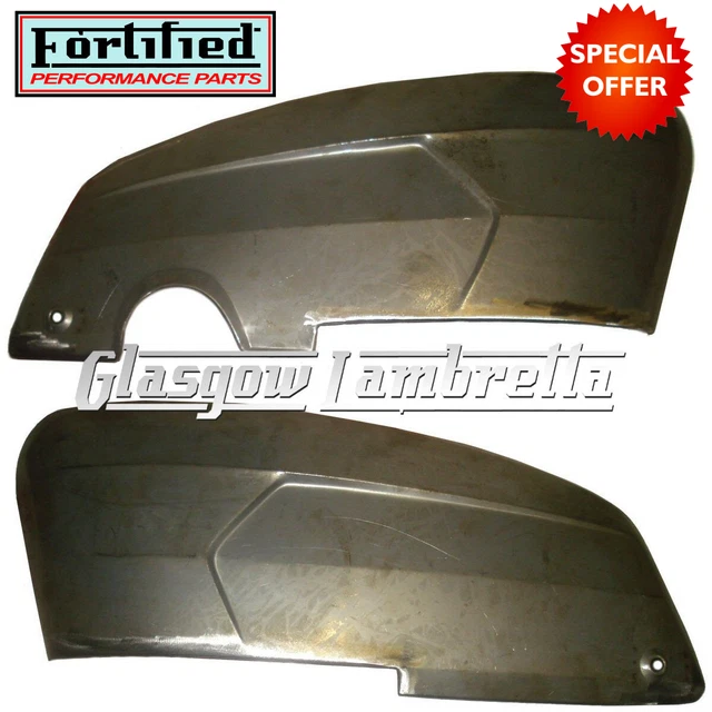 LAMBRETTA SX 200 SIDE PANELS SET Bare metal Innocenti spec. by ...