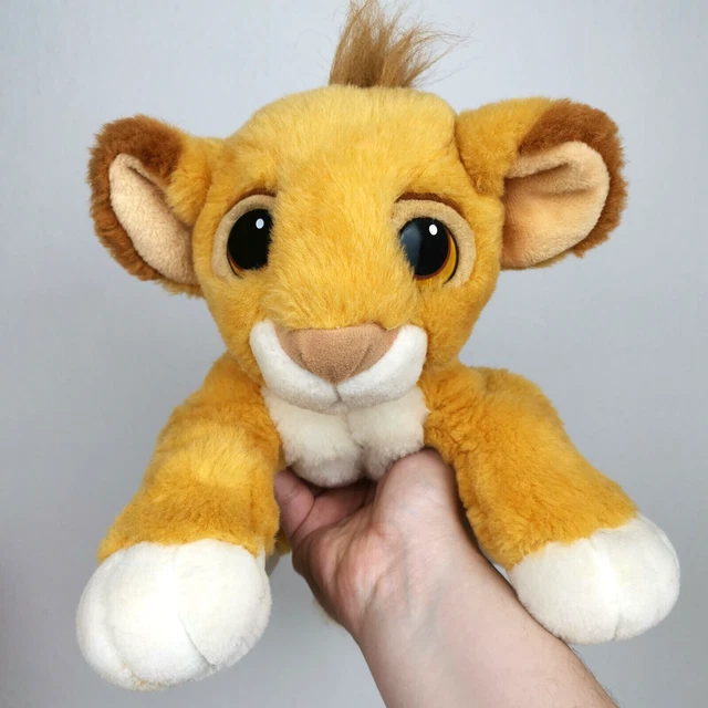 VINTAGE 1993 MATTEL Disney König der Löwen Simba Lion King Kuscheltier ...