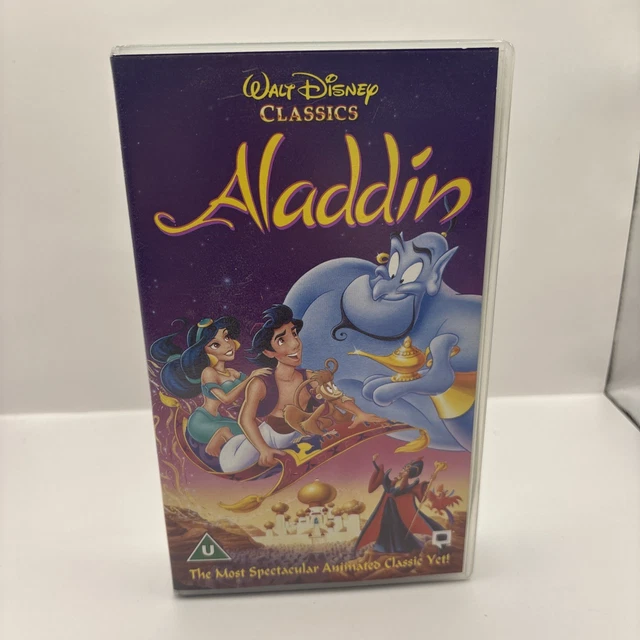 ALADDIN VHS VIDEO Tape Walt Disney Classics £4.35 - PicClick UK