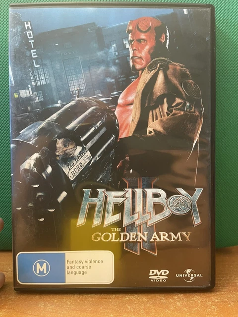 HELLBOY II: THE Golden Army DVD (Region 4, 2008) FREE POSTAGE $5.00 ...
