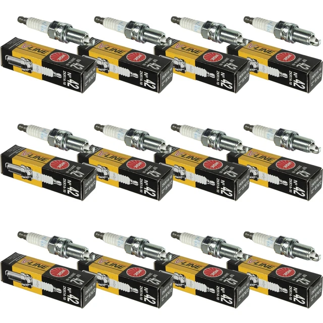 12X ORIGINAL NGK Bougie 97472 V-Line 42 Type ZKR7A-10 Allumage Bougie ...
