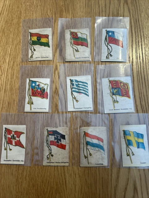 SILK DUTCH TURMAC National Flags Paper Back 1930s 10 of 144 £10.78 ...