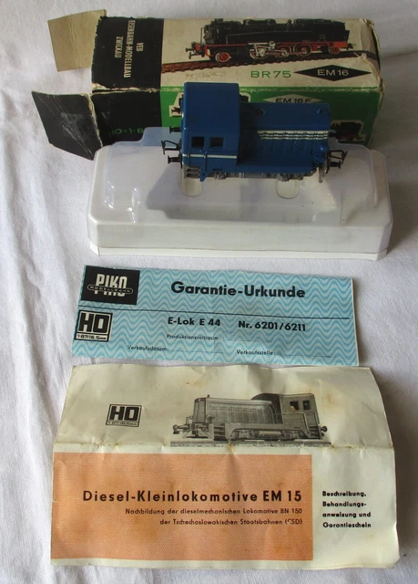 PIKO MODELLBAHN SPUR H0 190 CSD Diesellok BN 150 / EM 15 OVP (156898 ...