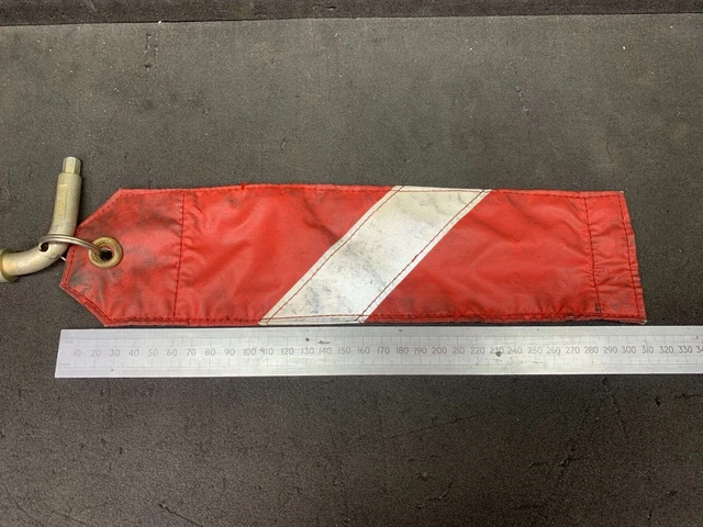 AIRCRAFT WARNING STREAMER Flag And Locking Pin (30cm) £15.00 - PicClick UK