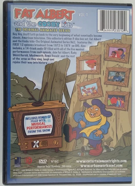 FAT ALBERT AND the Cosby Kids The Original Animated Series Vol. 1 DVD ...