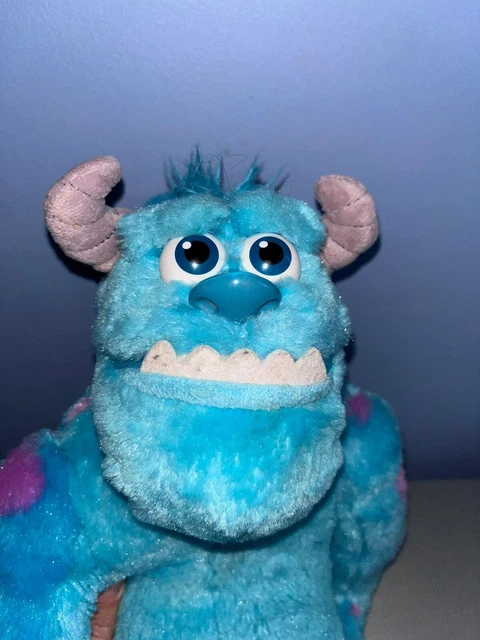 DISNEY PIXAR MONSTERS Inc University My Scare Pal Sulley Talking Plush ...