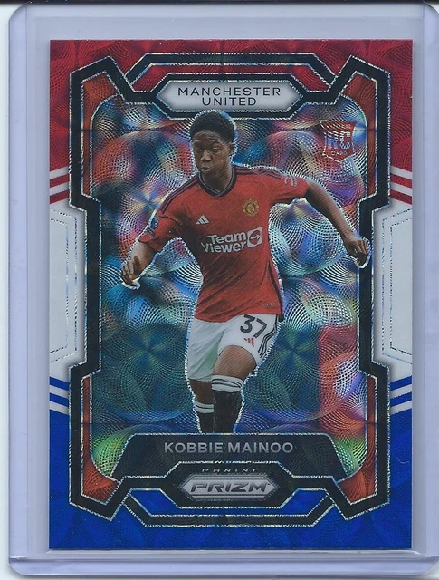 KOBBIE MAINOO 2023-24 Panini Prizm Premier League Tri-Colore Parallelo ...