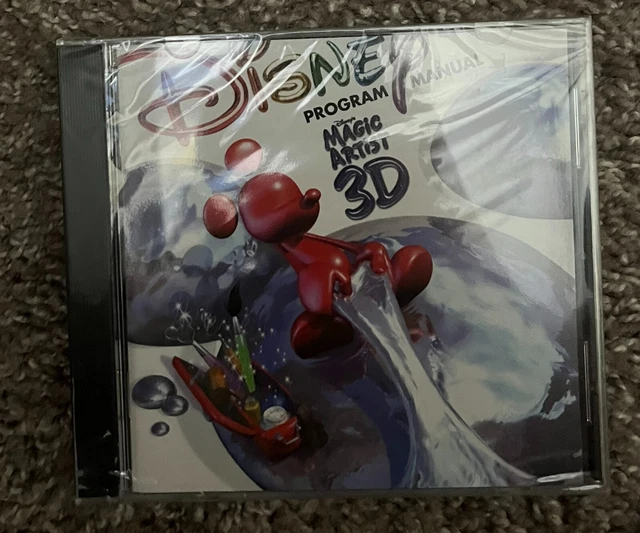 DISNEY'S MAGIC ARTIST 3D (Windows/Mac, 2000) - Band NEW, sealed £1.19 ...