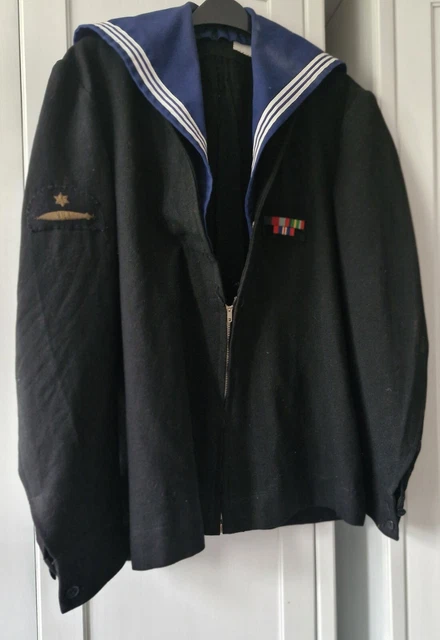 ROYAL NAVY UNIFORM top. 40 inch chest. £18.00 - PicClick UK