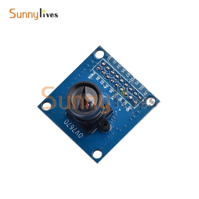 VGA OV7670 CMOS Sensor Camera Module Lens CMOS 640X480 SCCB W/ I2C ...