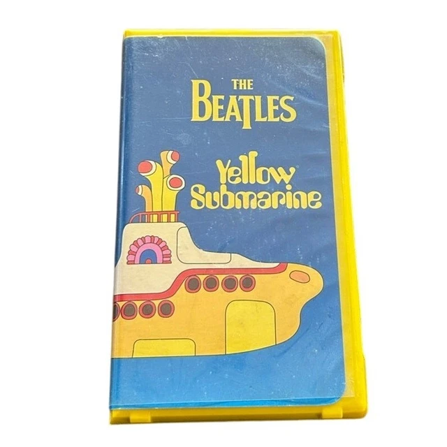 THE BEATLES YELLOW Submarine 1968 Animated Movie VHS Tape Collector ...