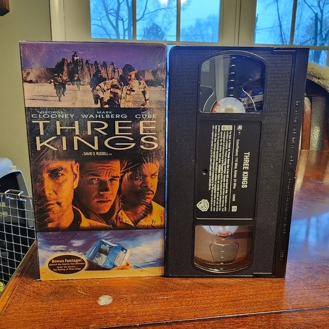 THREE KINGS (VHS, 2000) George Clooney Mark Wahlberg Ice Cube £3.79 ...