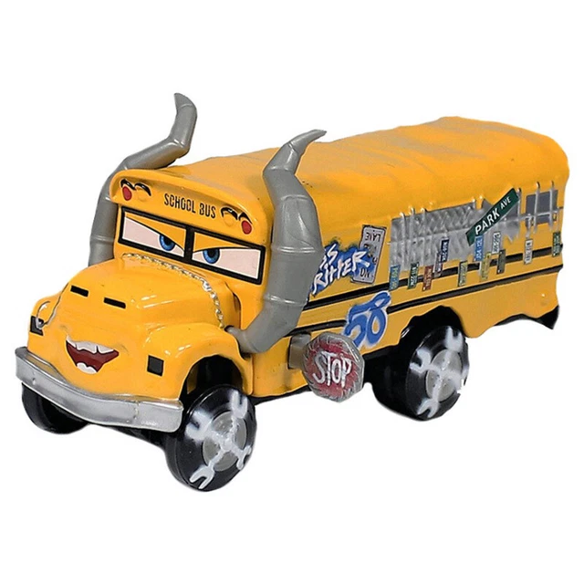 SCHOOL CAR3 FRITTER Bus Crazy Max Bull Alloy Toy Kid Cartoon Gift ...