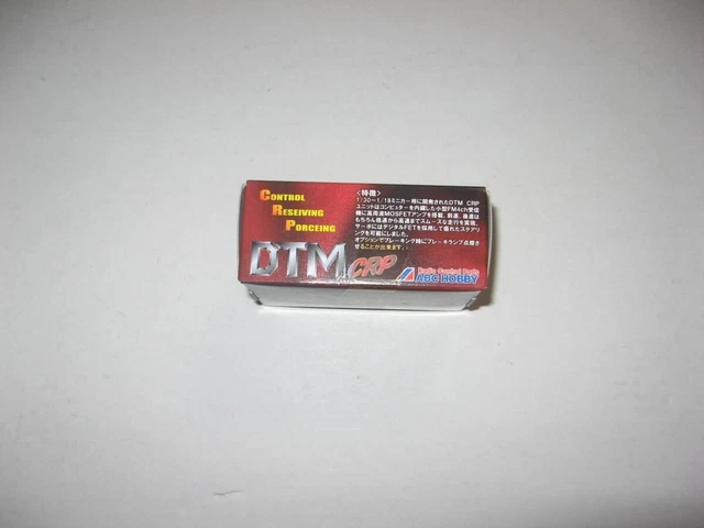 ABC HOBBY DTM CRP Unit, Servo FM27MHz (with 02 RX crystal) 4ch receiver ...