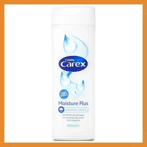 CAREX SHOWER GEL Moisture Plus 500ml – Milk Protein, Hydrating, Soap £2 ...