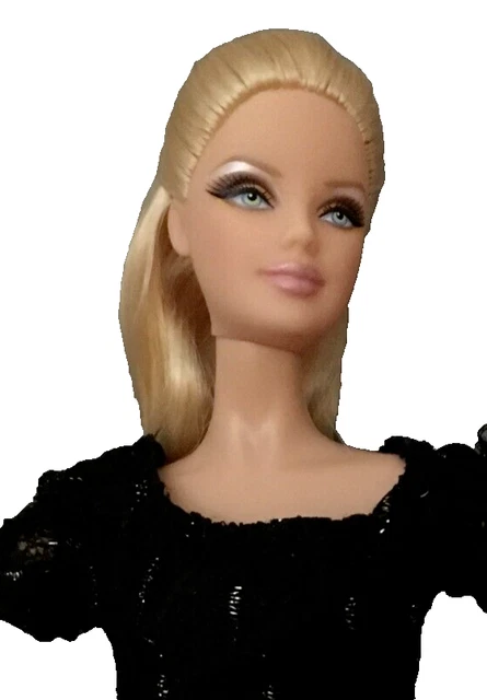 2009 MATTEL BARBIE Basics 01 Makie Face Model Muse Little Black Dress ...